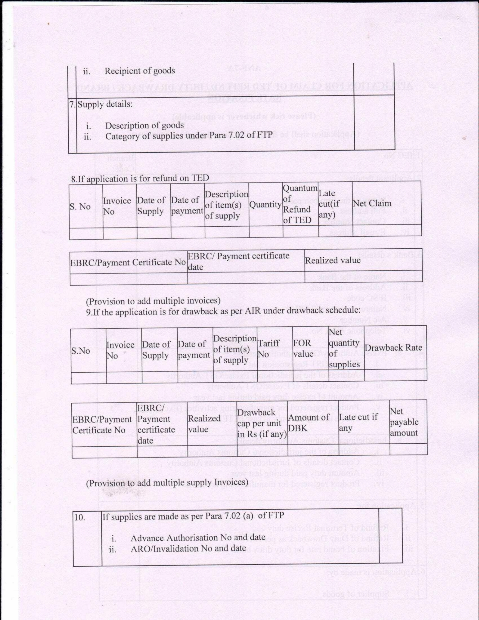 DGFT Amends Deemed Export Procedure | ANF-7A Updated - Enrich Services